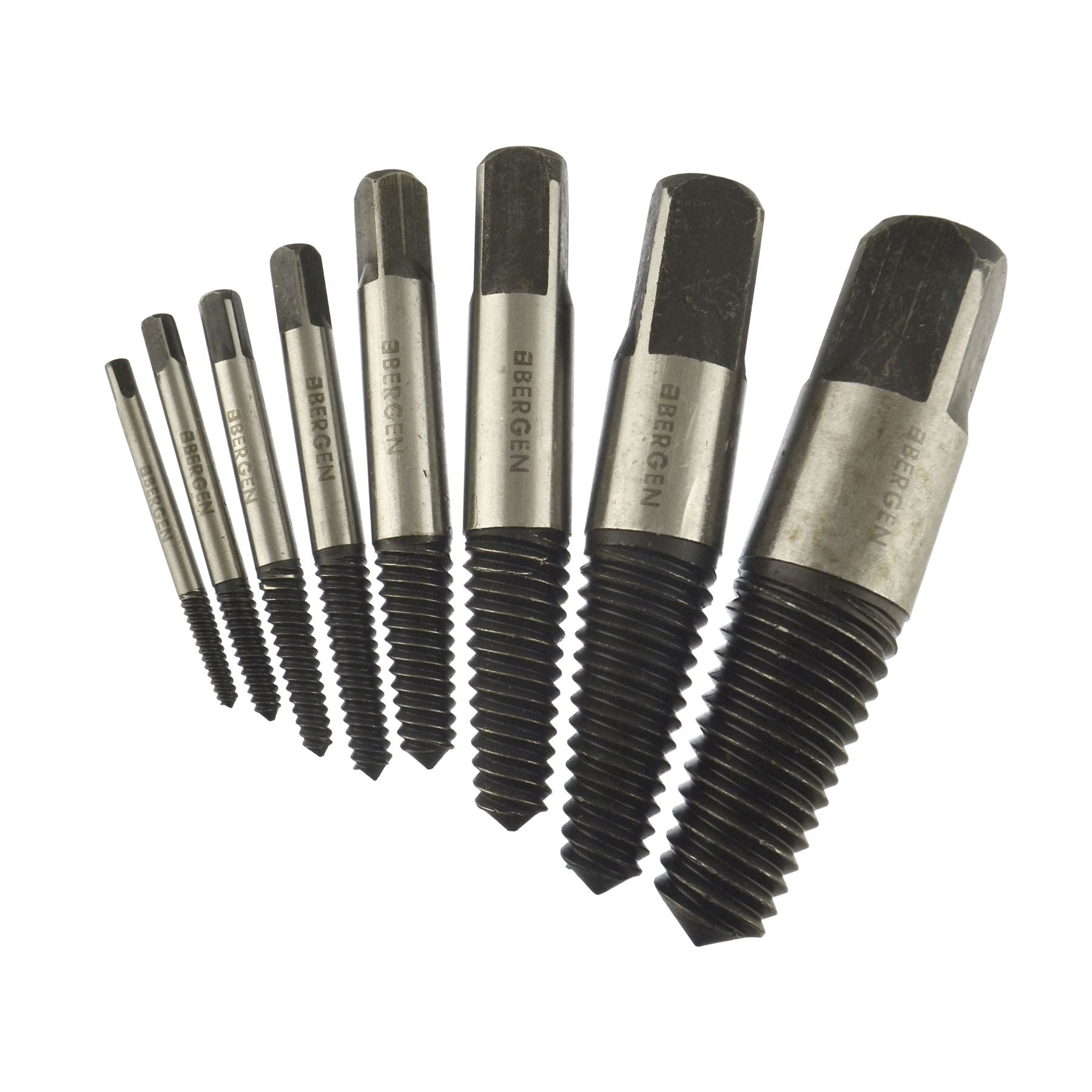 Stud Bolt Screw Extractor Remover Set For Rusted Rounded Seized Bolts ...