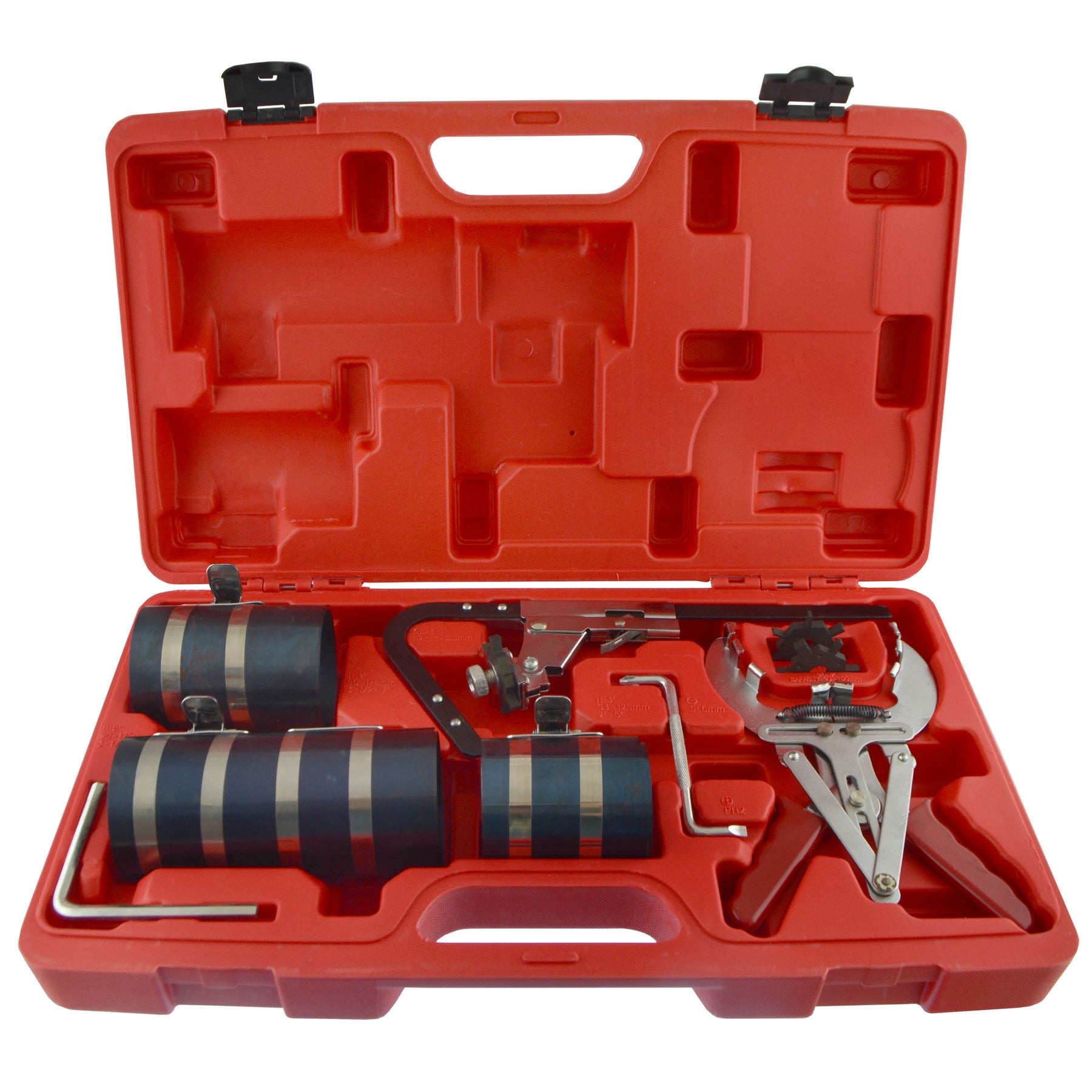 Piston Ring Compressor Cleaner Cleaning Service Tool Kit 9pc – Hanford ...