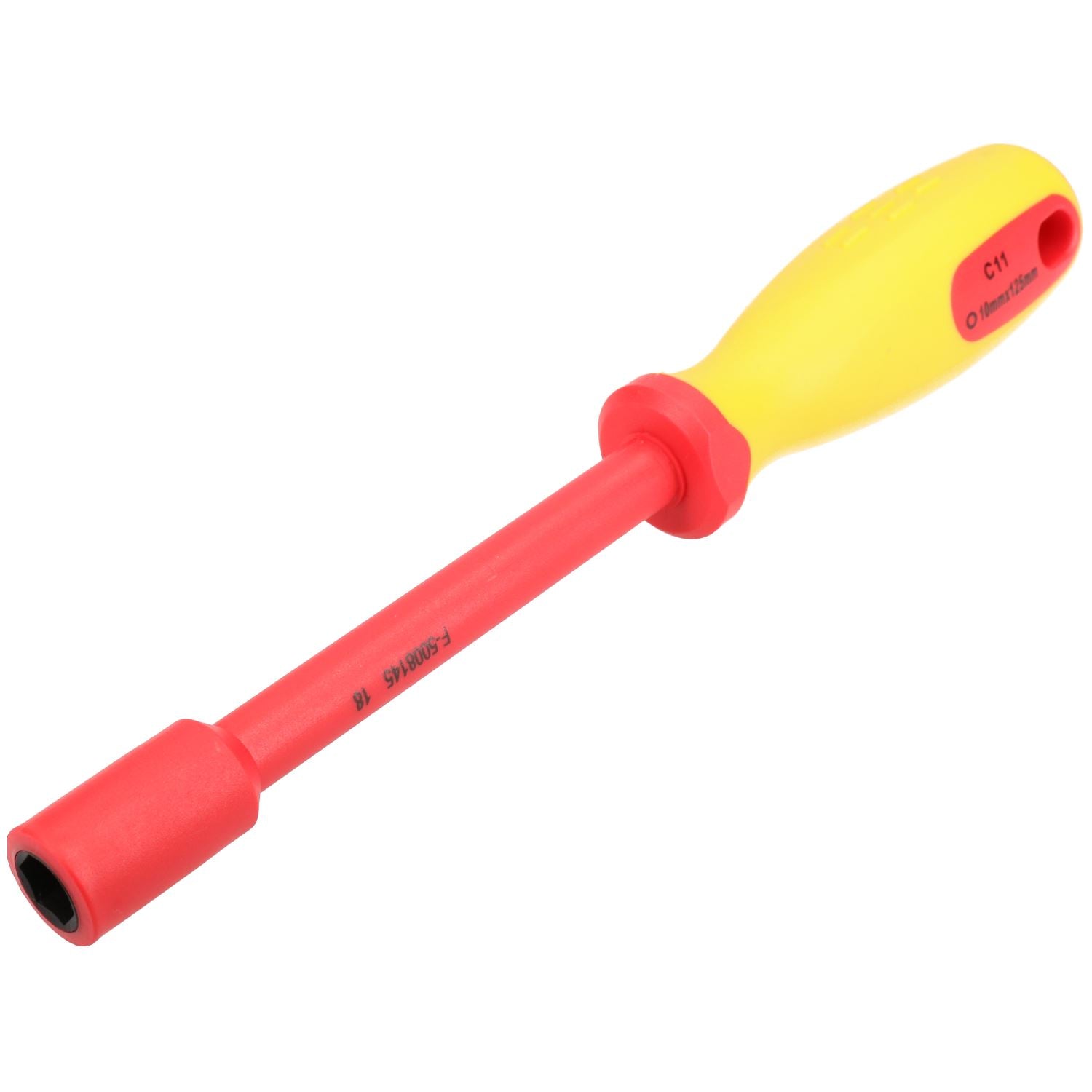 10mm Metric VDE Insulated Nut Driver Spinner Socket for Hybrid Electri ...