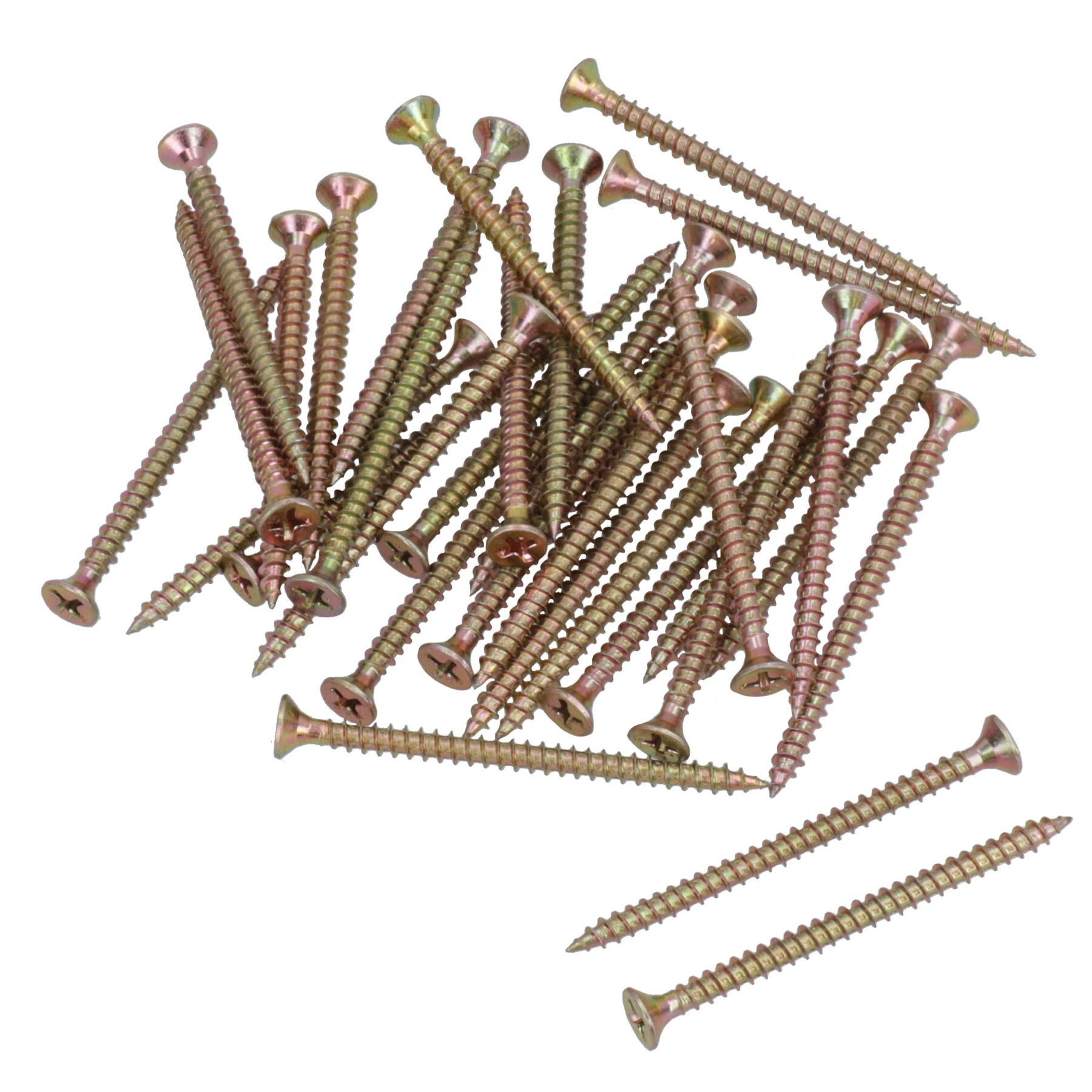 Countersunk Multi Purpose Chipboard Wood Timber Screws 60mm Long Pozi ...