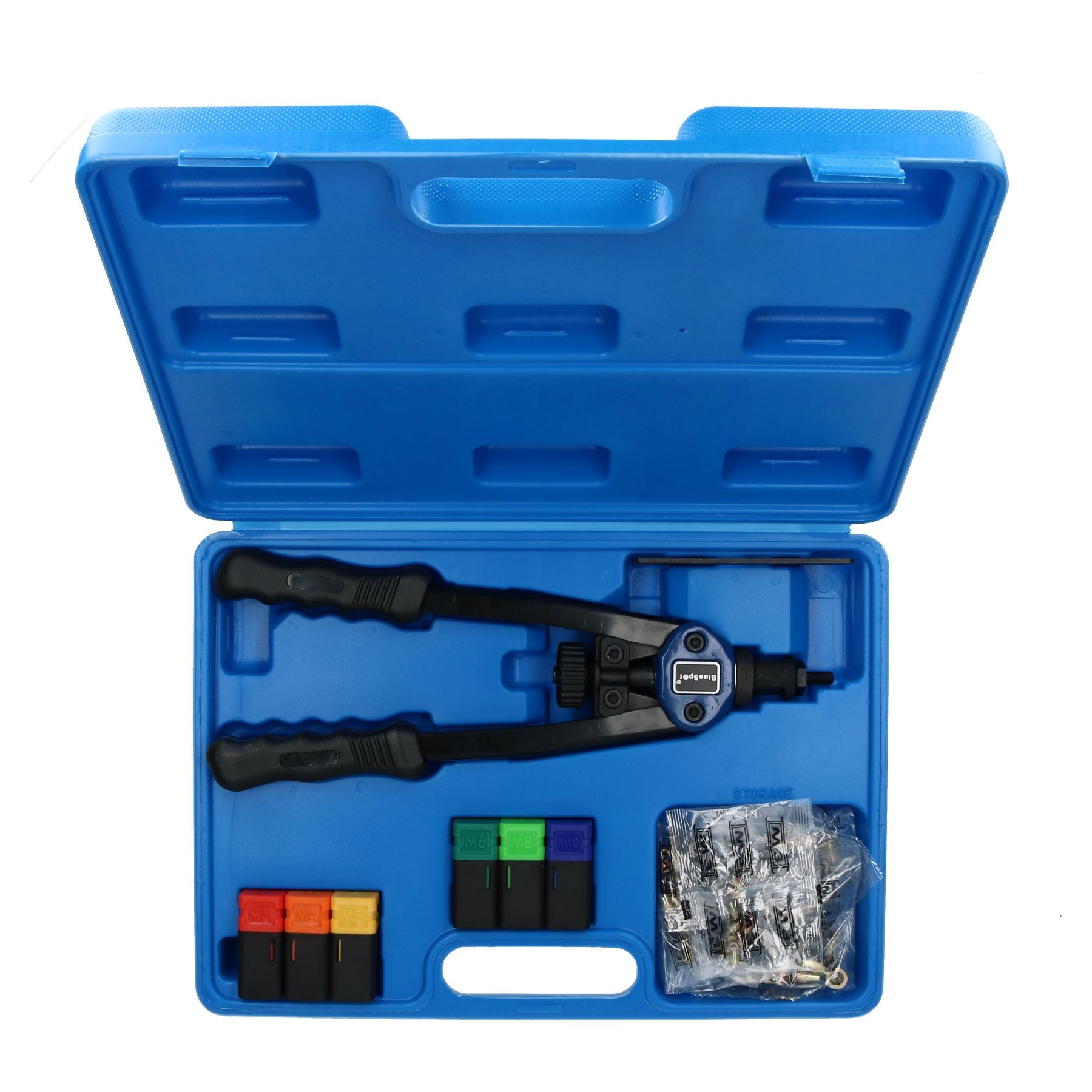 Hand Nut Riveter Riveting Kit Tool Nut Sert Tool Fastener M3 - M10 and ...