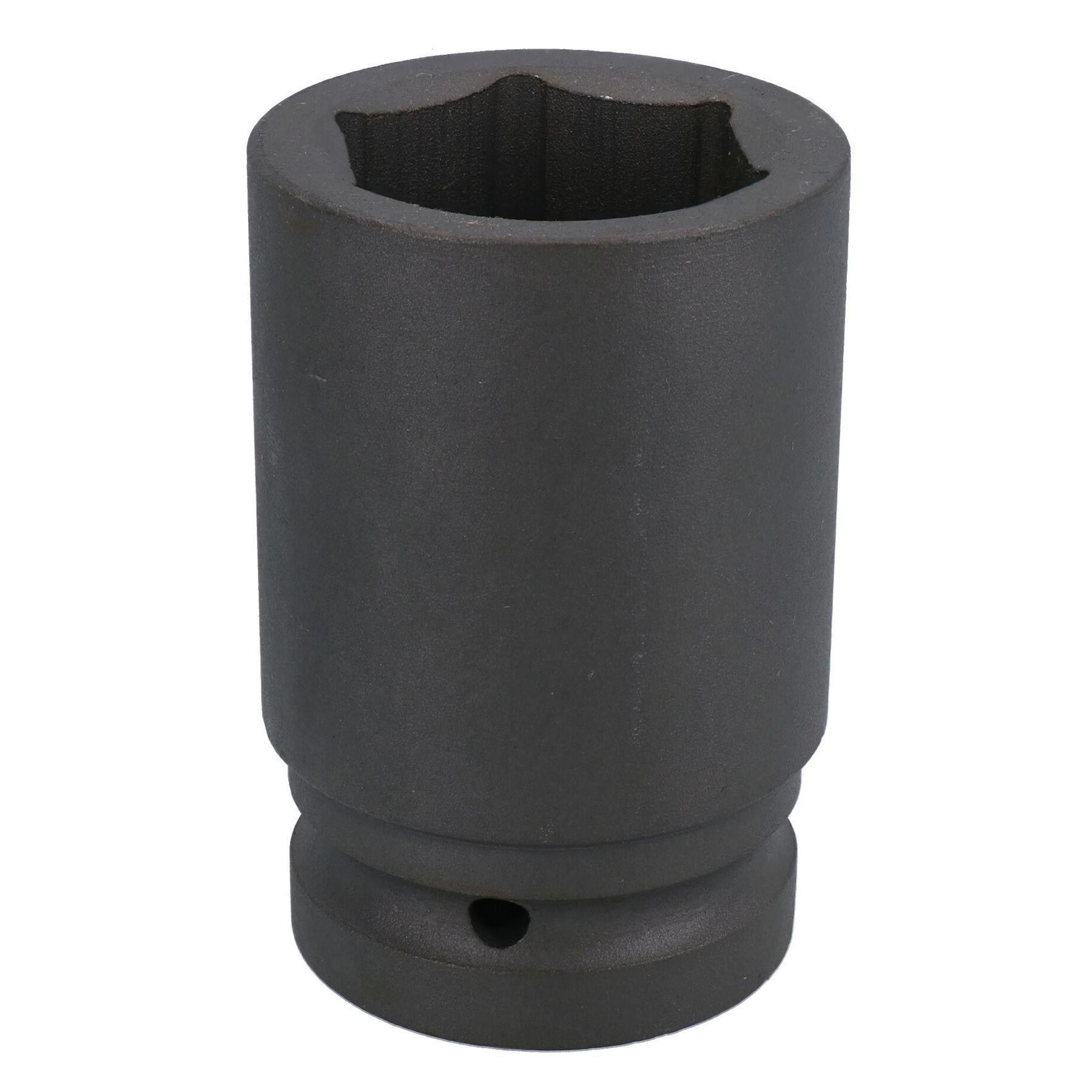 1” Drive Double Deep Impact Impacted Socket 6 Sided Single Hex HGV Tru ...