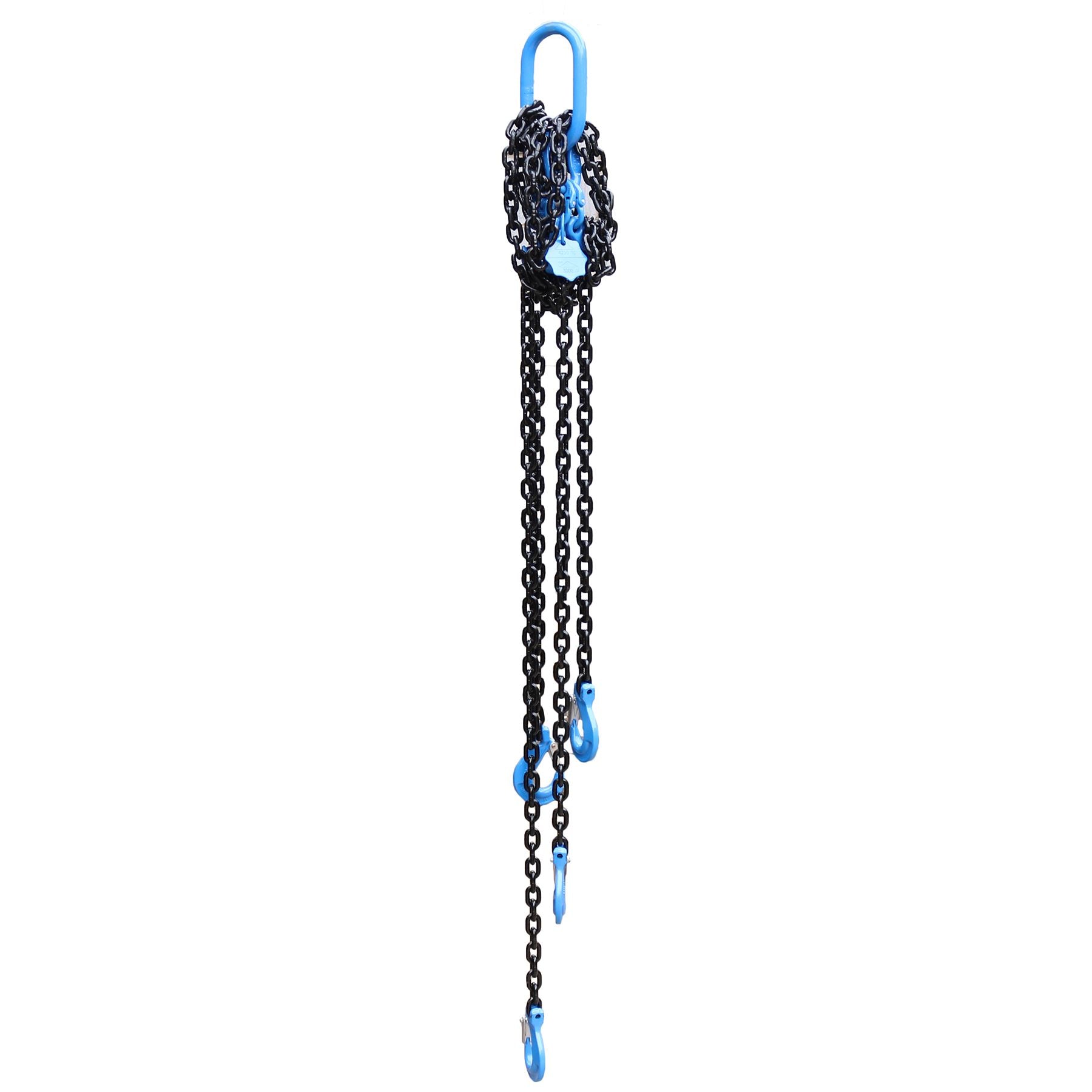 4 Leg Lifting Chain Sling with Clevis Grab Hook 2 Metre 8mm Chain WLL ...