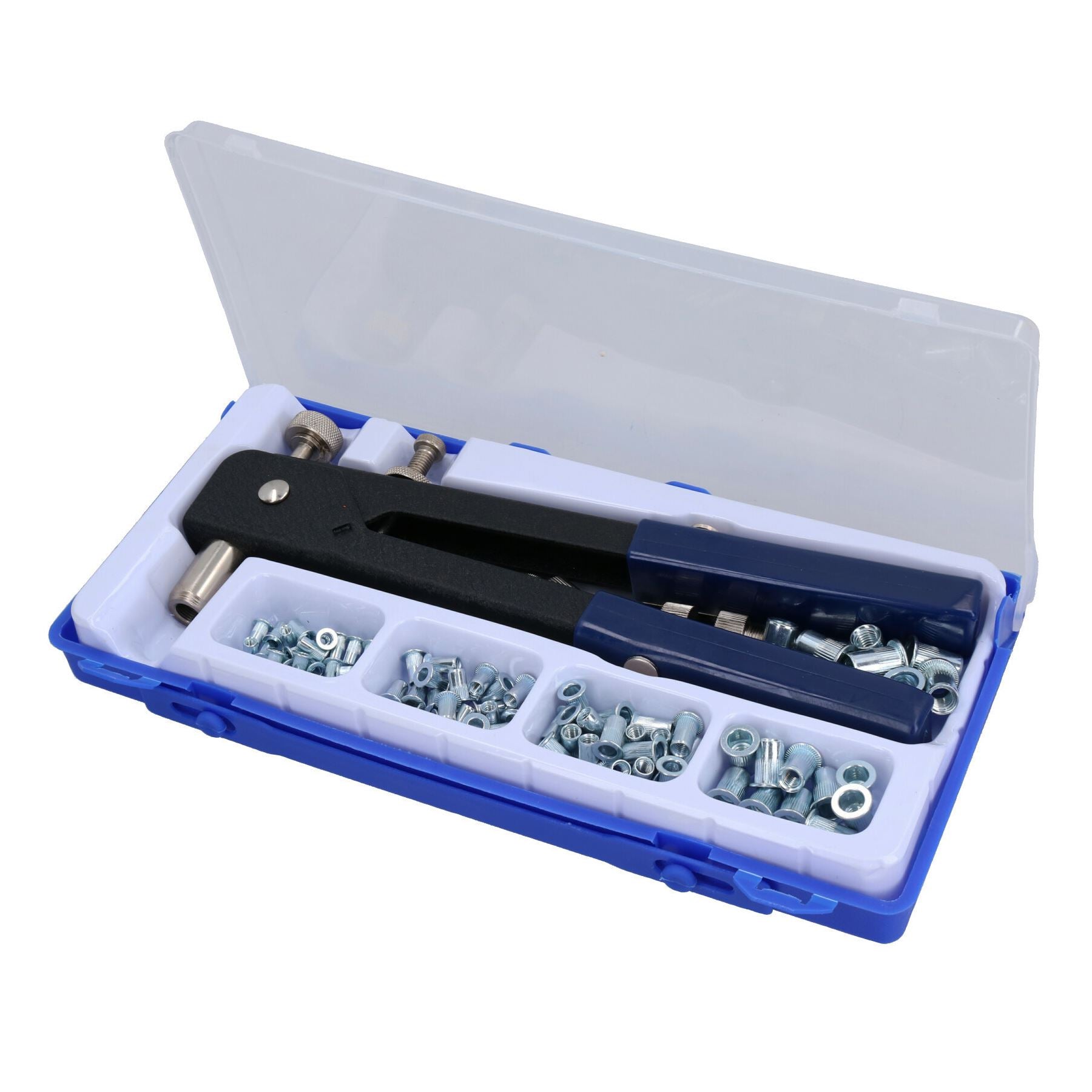 Heavy Duty Hand Nut Sert Riveter Rivnut Riveting Kit M3 – M8 Fastener ...