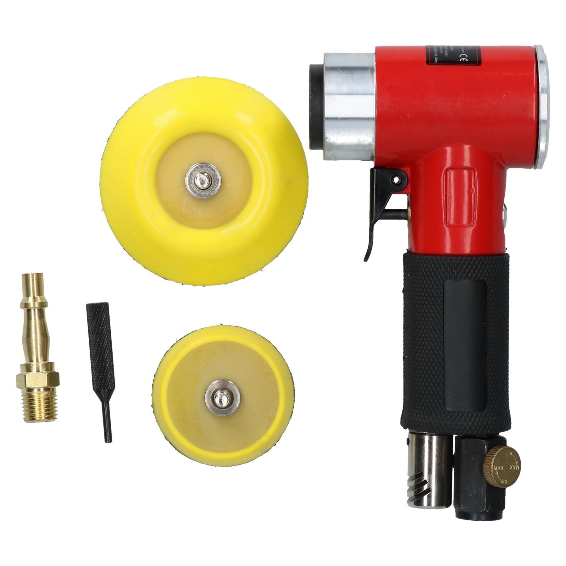 2" and 3" Mini Orbital Air Angle Grinder Polisher With Backing Pad Dua ...